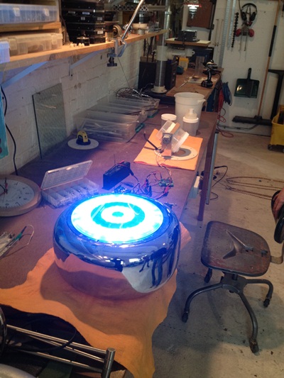 Canadian artist, Jason Young, sets the Soho House rooftop aglow in New ...